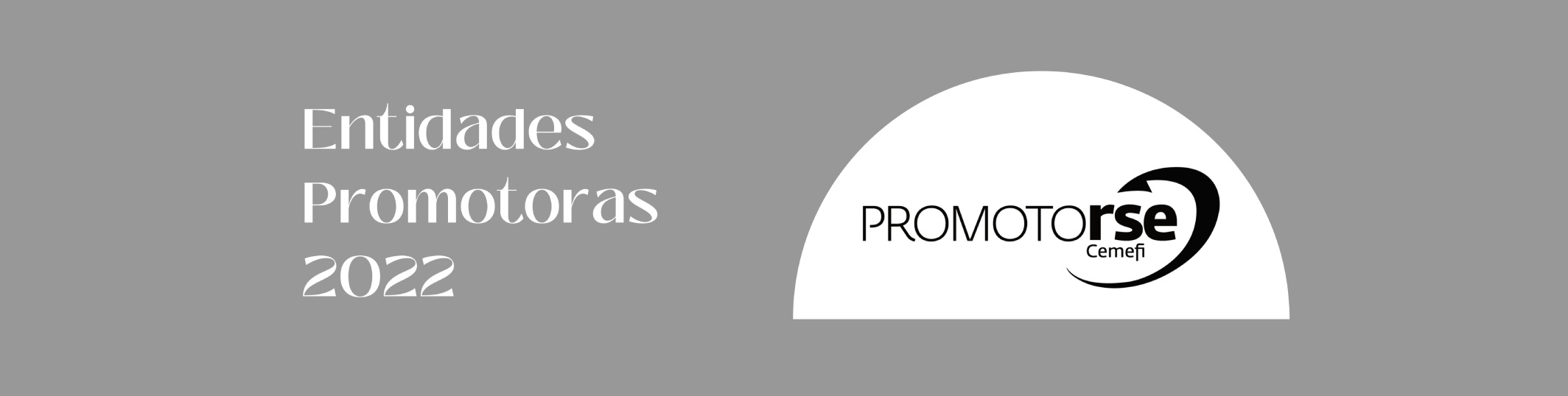 Entidades Promotoras 2022